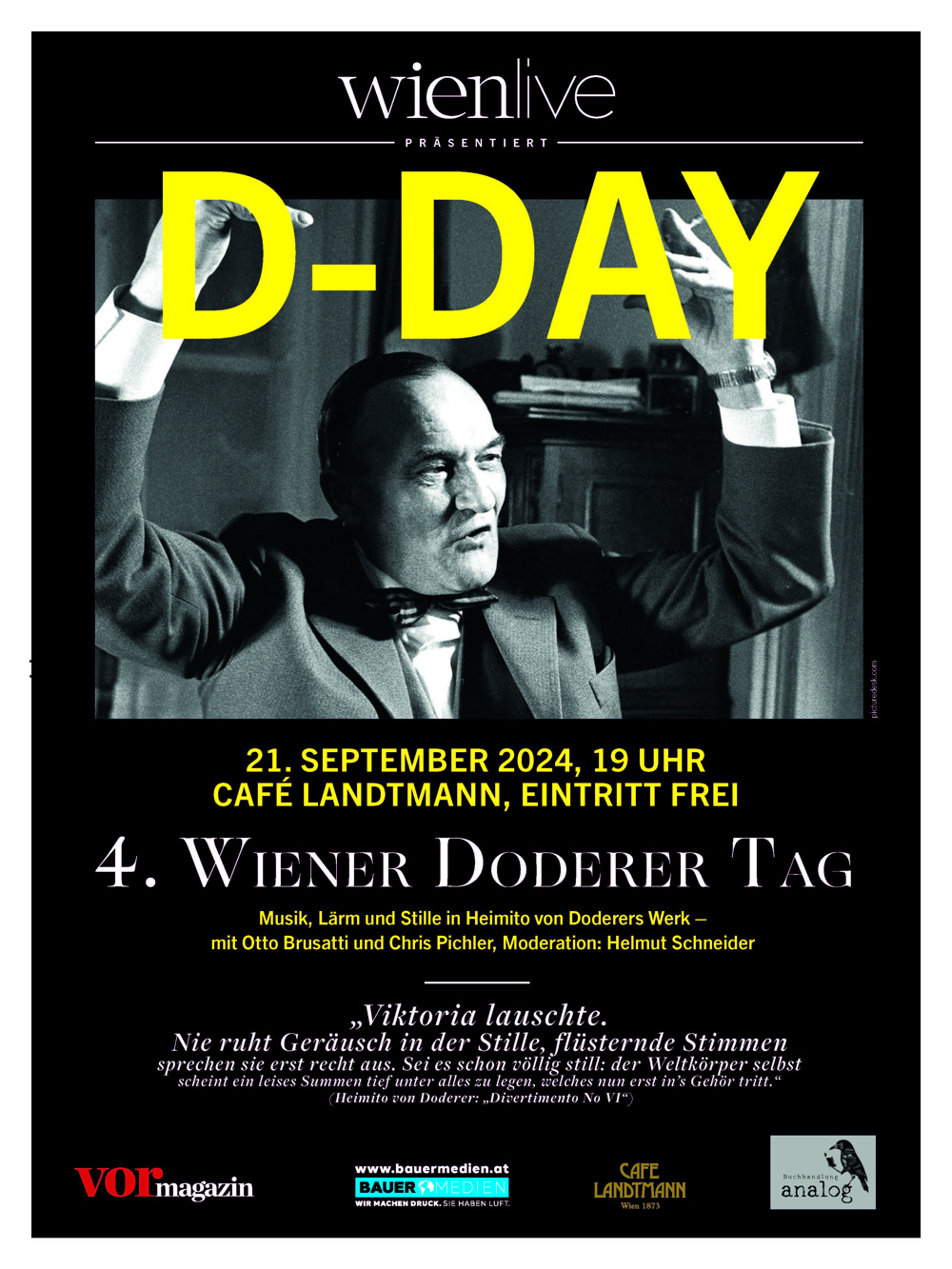 Wiener Doderer Tag - Café Landtmann